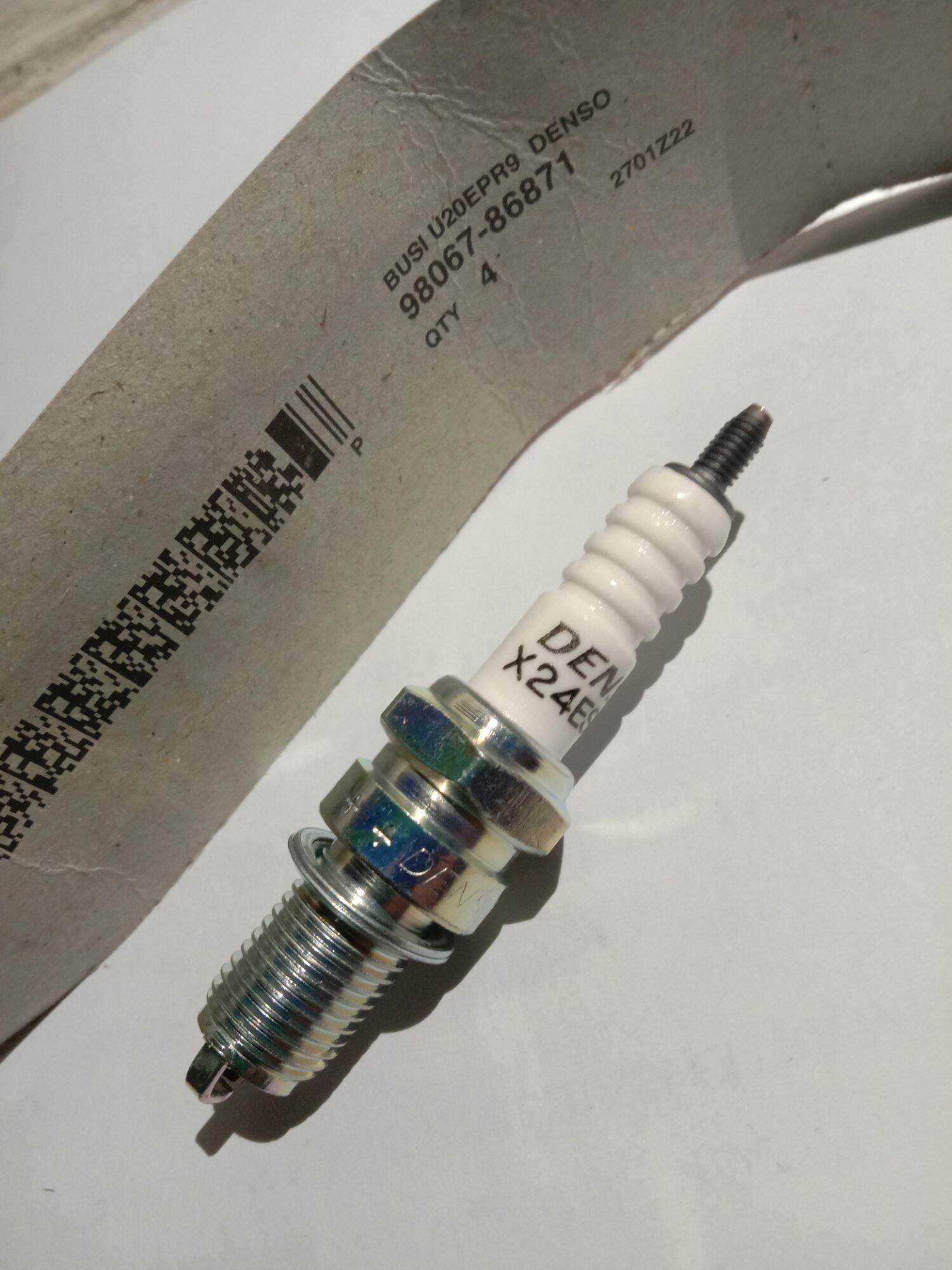 Busi Denso X24 Motor GL Pro CB 100 Megapro Tiger Thunder 250 Scorpio ...