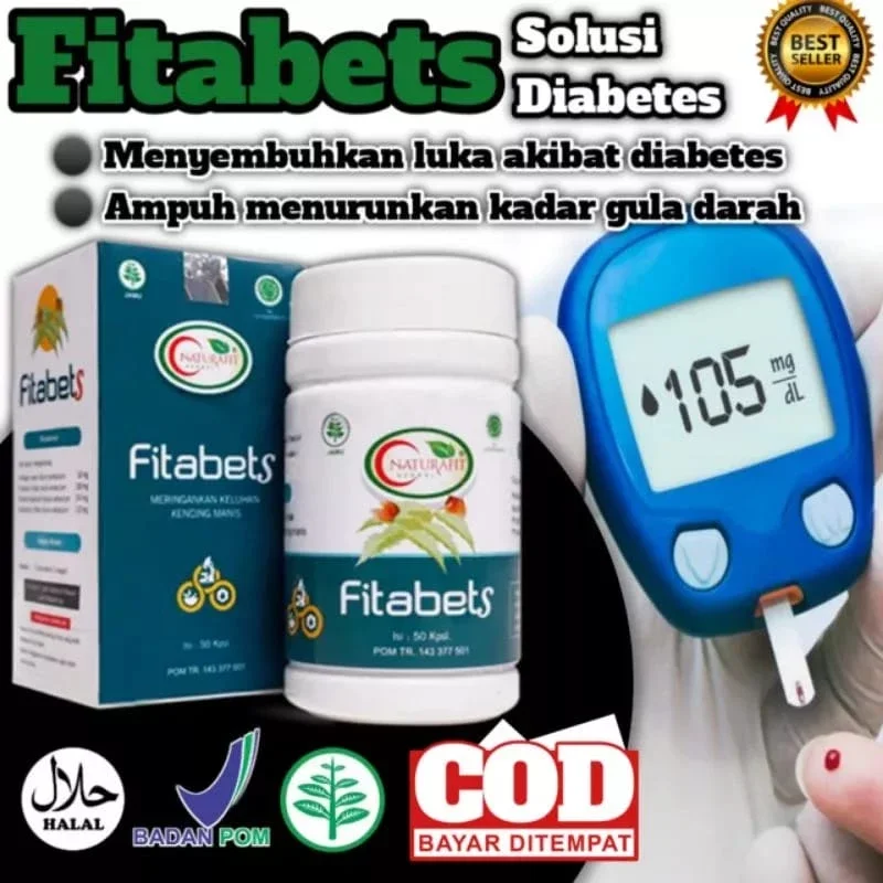Obat Diabetes Paling Ampuh - Fitabets Kapsul Herbal Gula Darah Tinggi ...