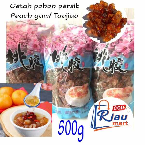 peachgum getah pohon persik 500g | Lazada Indonesia