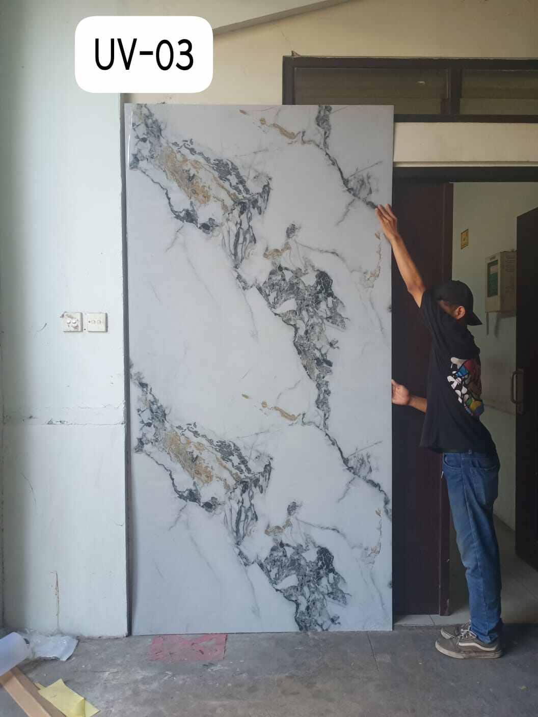 Marmer panel PVC dekorasi dinding | Lazada Indonesia