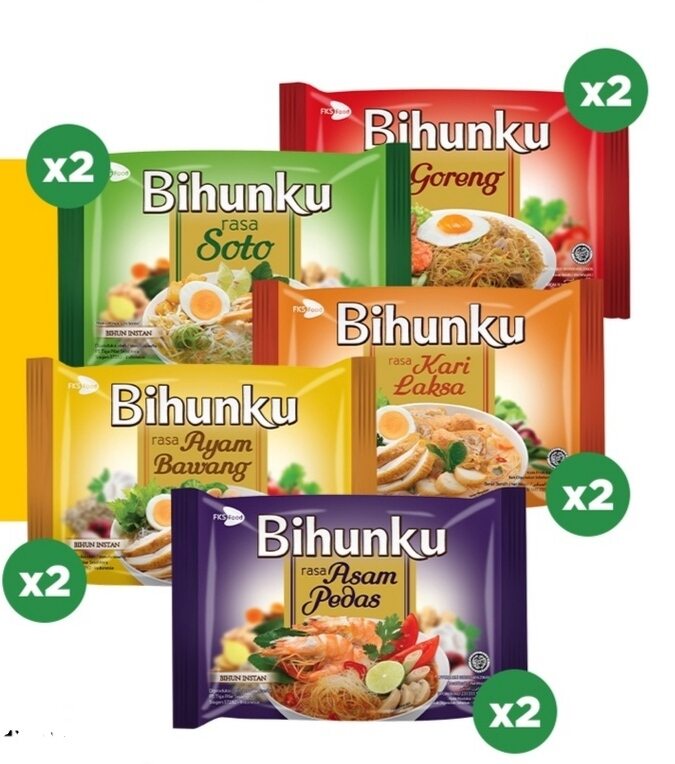 bihunku varian mix paket 10 pcs | Lazada Indonesia