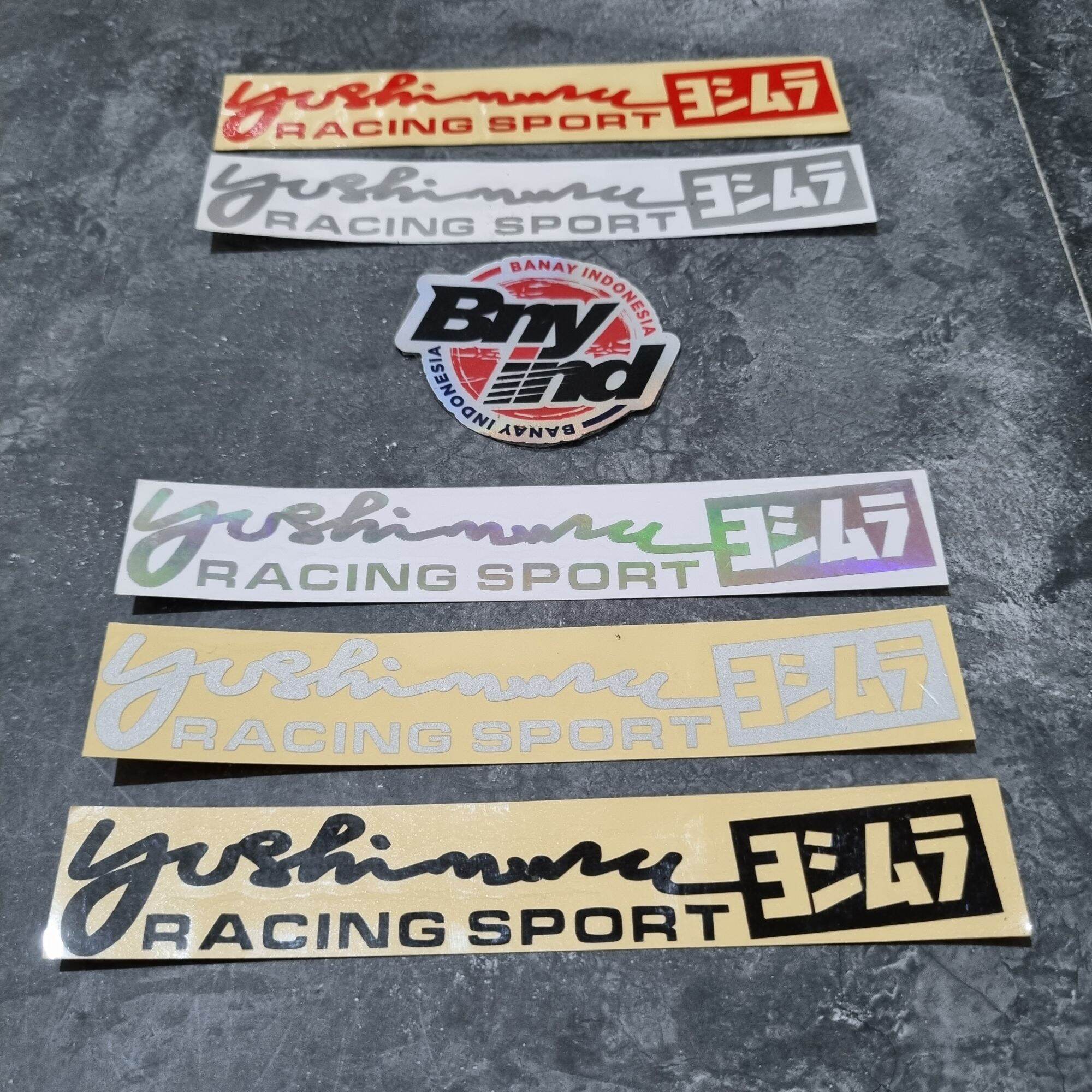 STICKER Stiker YOSHIMURA RACING SPORT CUTTING | Lazada Indonesia