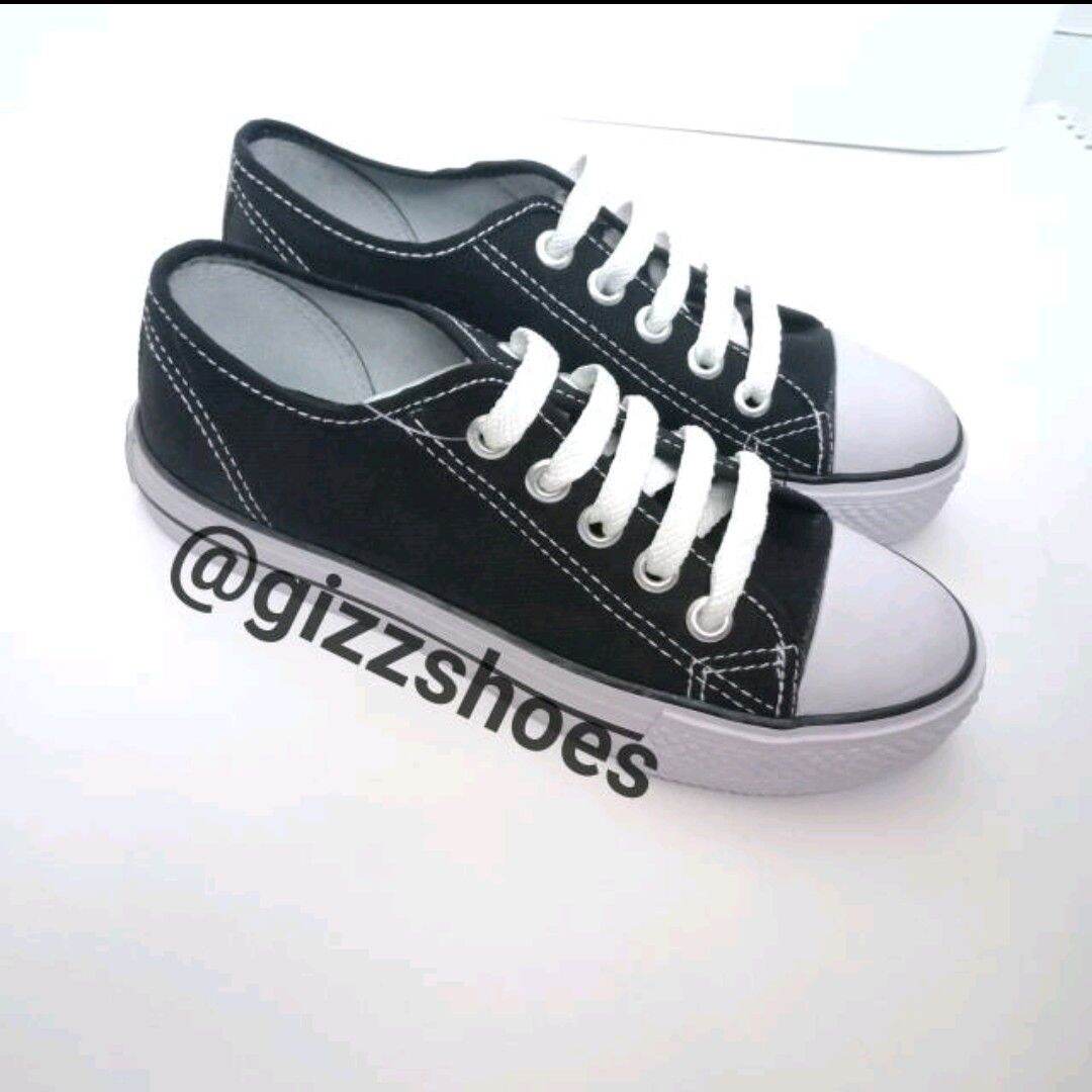 Sepatu Sekolah Tali Pendek Low SD-SMP-SMA Master Basket Model Warrior ...