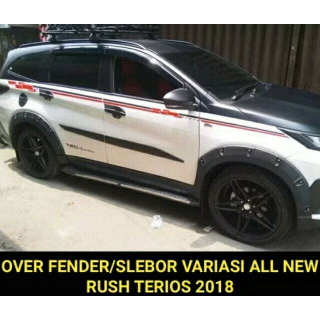 OVER FENDER RUSH TERIOS NEW MODEL MONSTER VARIASI BAUT L TAHUN 2017 ...
