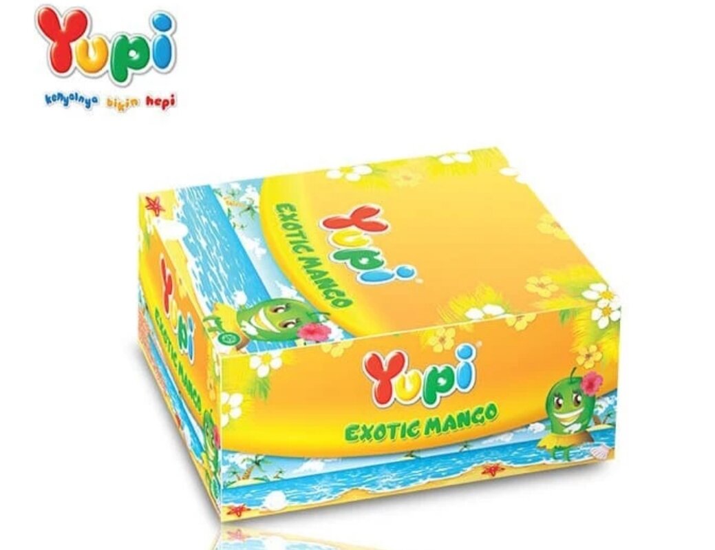Yupi Exotic Mango box isi 24 pcs | Lazada Indonesia