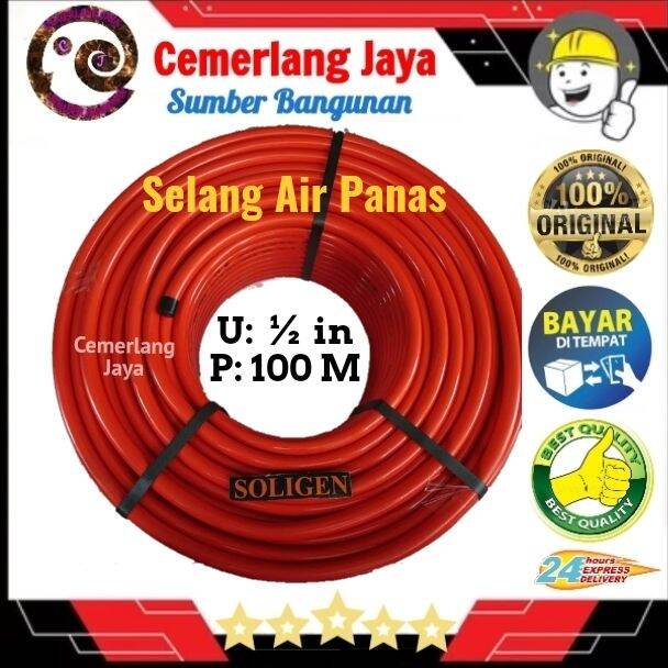 SLANG AIR PANAS SOLIGEN - SLANG WATER HEATER - SELANG AIR PANAS 1 ROLL ...