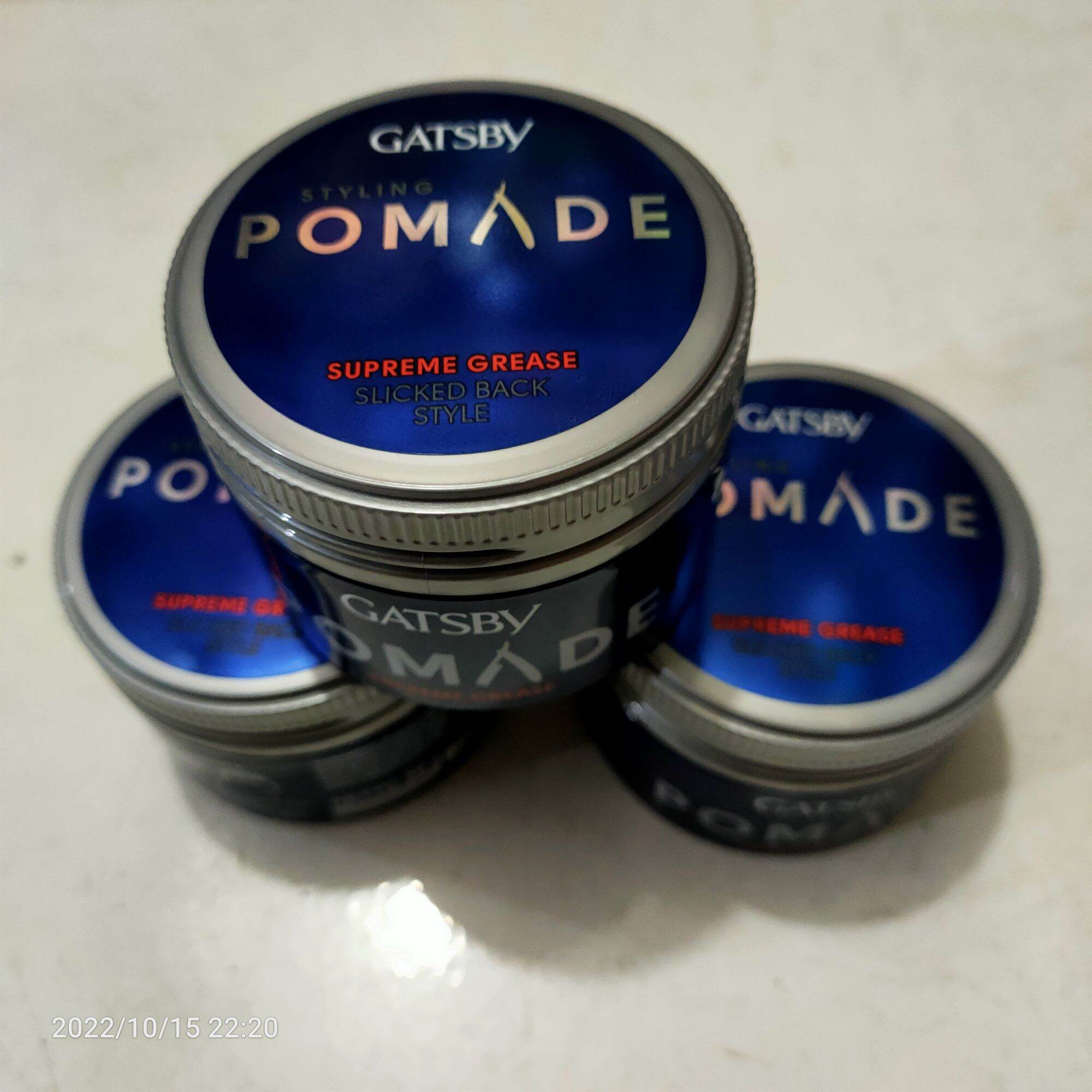 gatsby styling pomade supreme grease 75gr | Lazada Indonesia
