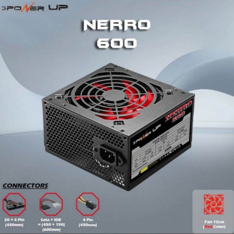 POWER SUPPLY PSU POWER UP 600W / PSU POWERUP 600WATT | Lazada Indonesia