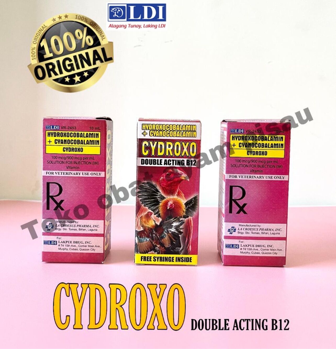 Cydroxo Double Acting B12 Injeksi 10ml | Lazada Indonesia