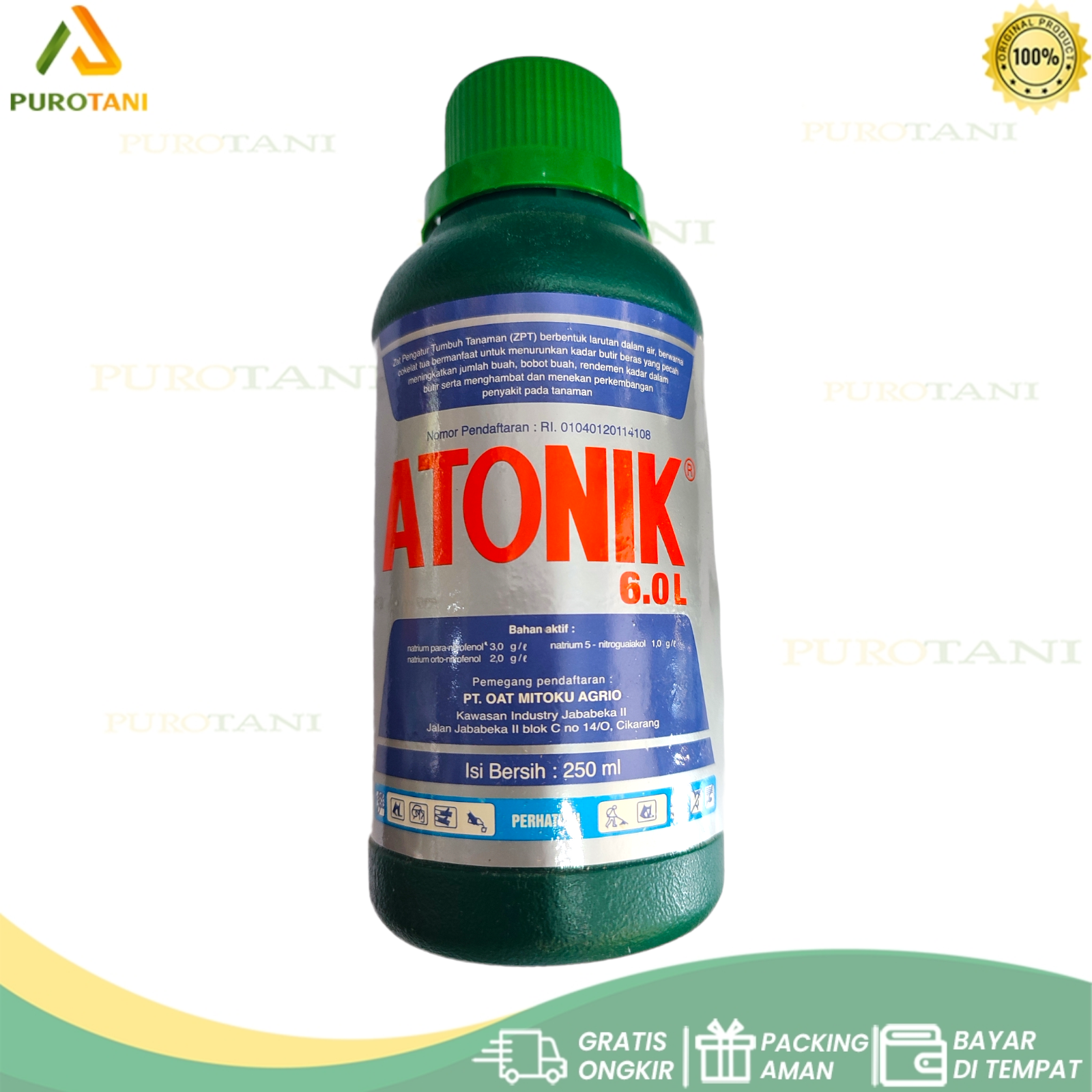 Pupuk ZPT atonik 6.5 L 250ML | Lazada Indonesia