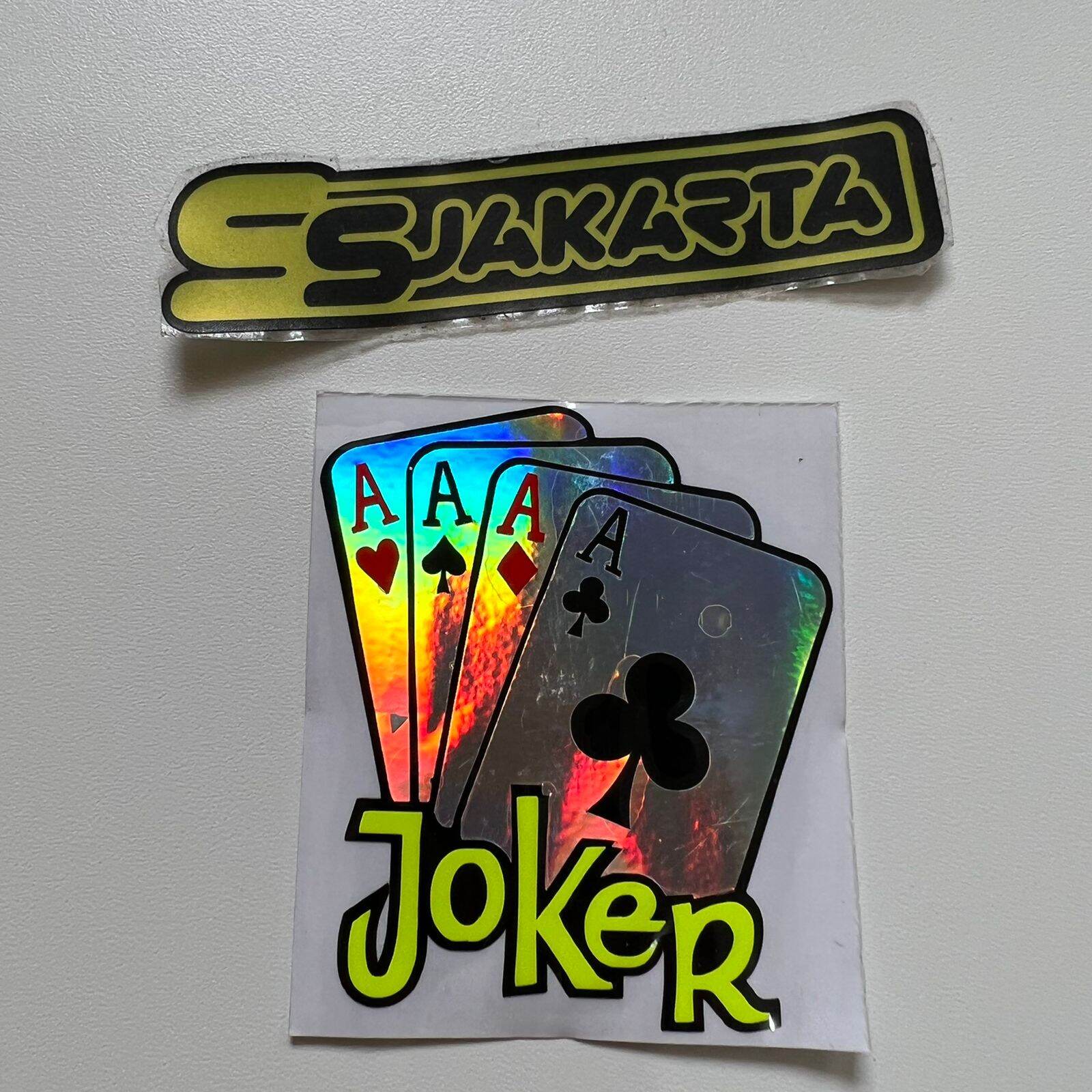 STIKER STICKER KARTU AS JOKER CUTTING | Lazada Indonesia