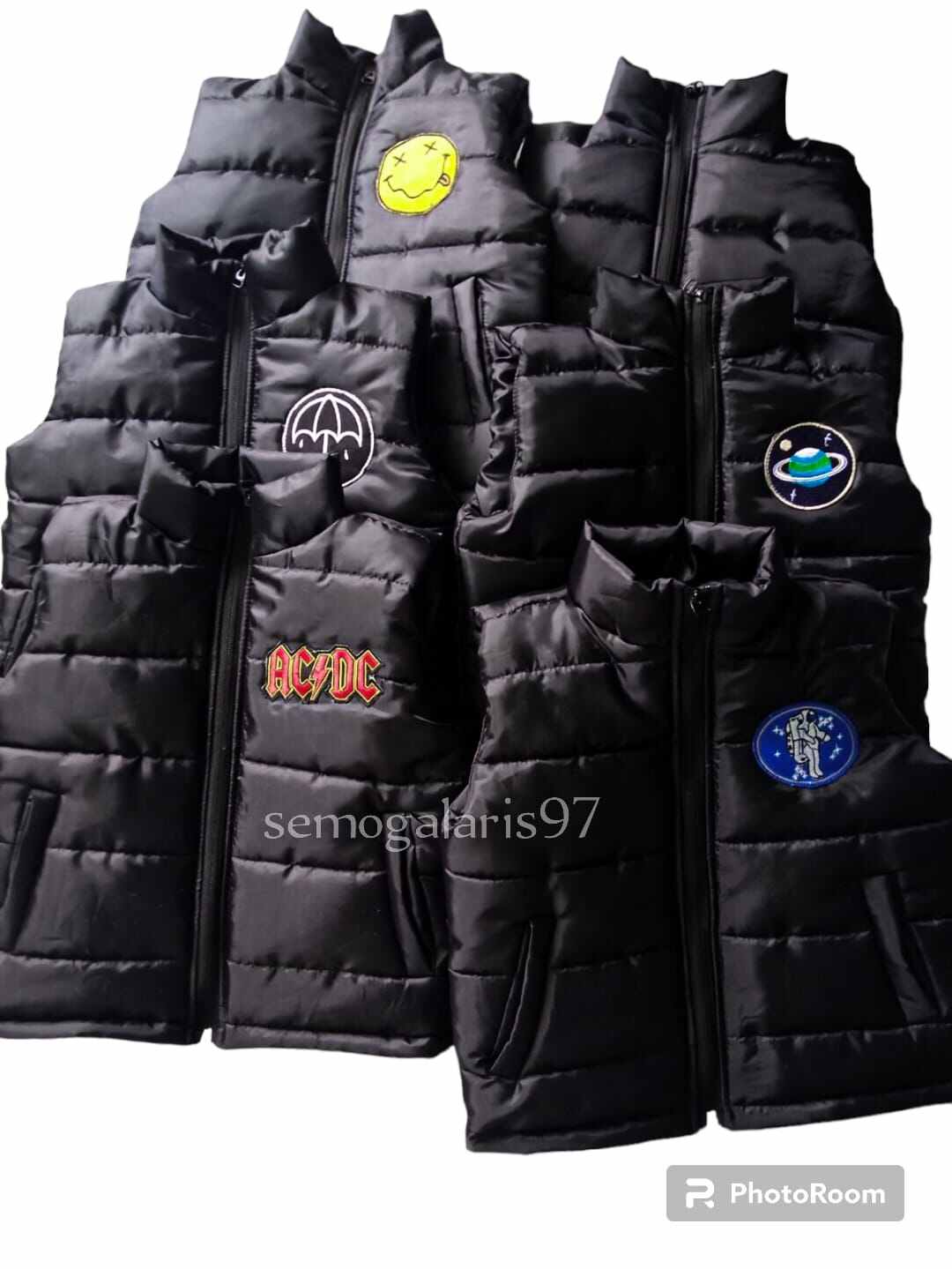 JAKET GELEMBUNG ANAK MURAH Rompi Motor Pria Parasut Kembung Anti Angin ...