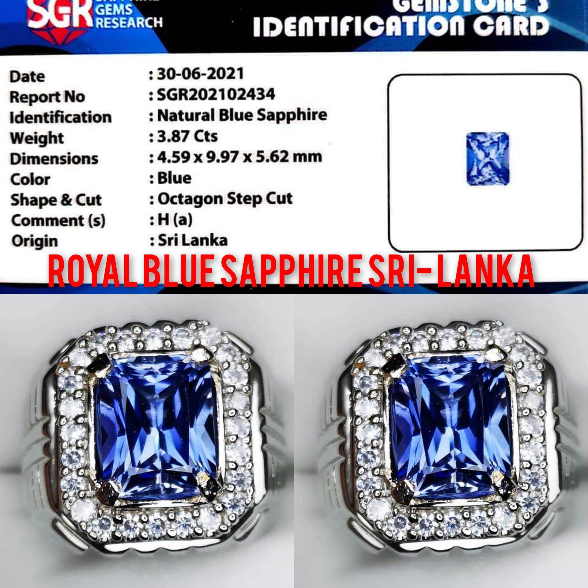Batu Blue Safir Asli Dan Palsu