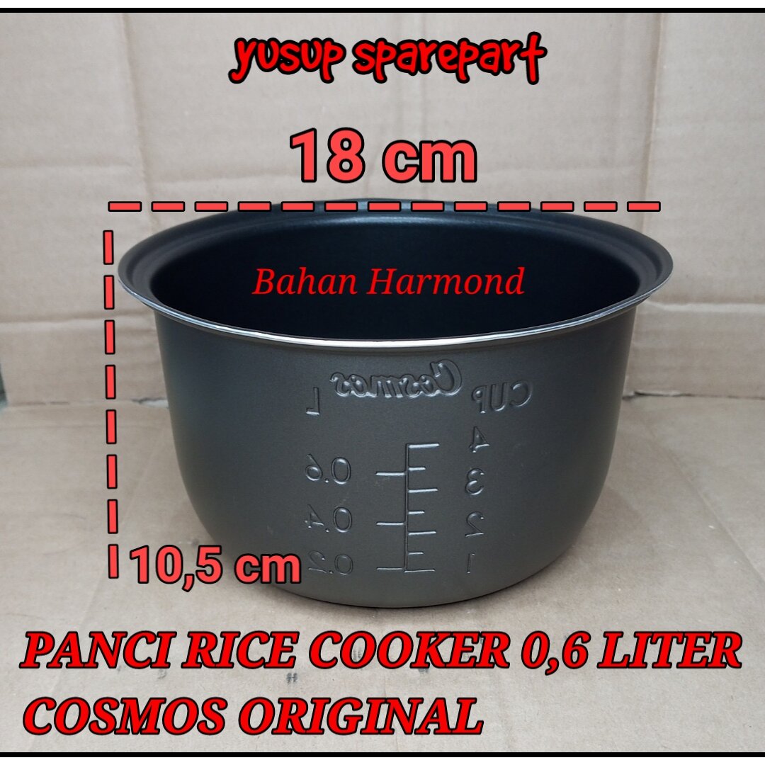 Panci teflon rice cooker, Mejikom cosmos 0,6 L Original | Lazada Indonesia