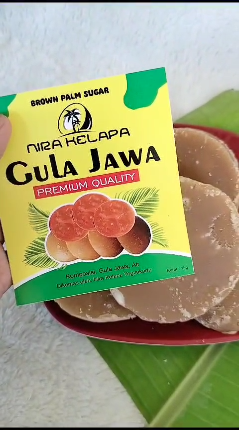 Gula Jawa 1kg Asli Nira Kelapa Jogja Super Premium Murni Tradisional ...