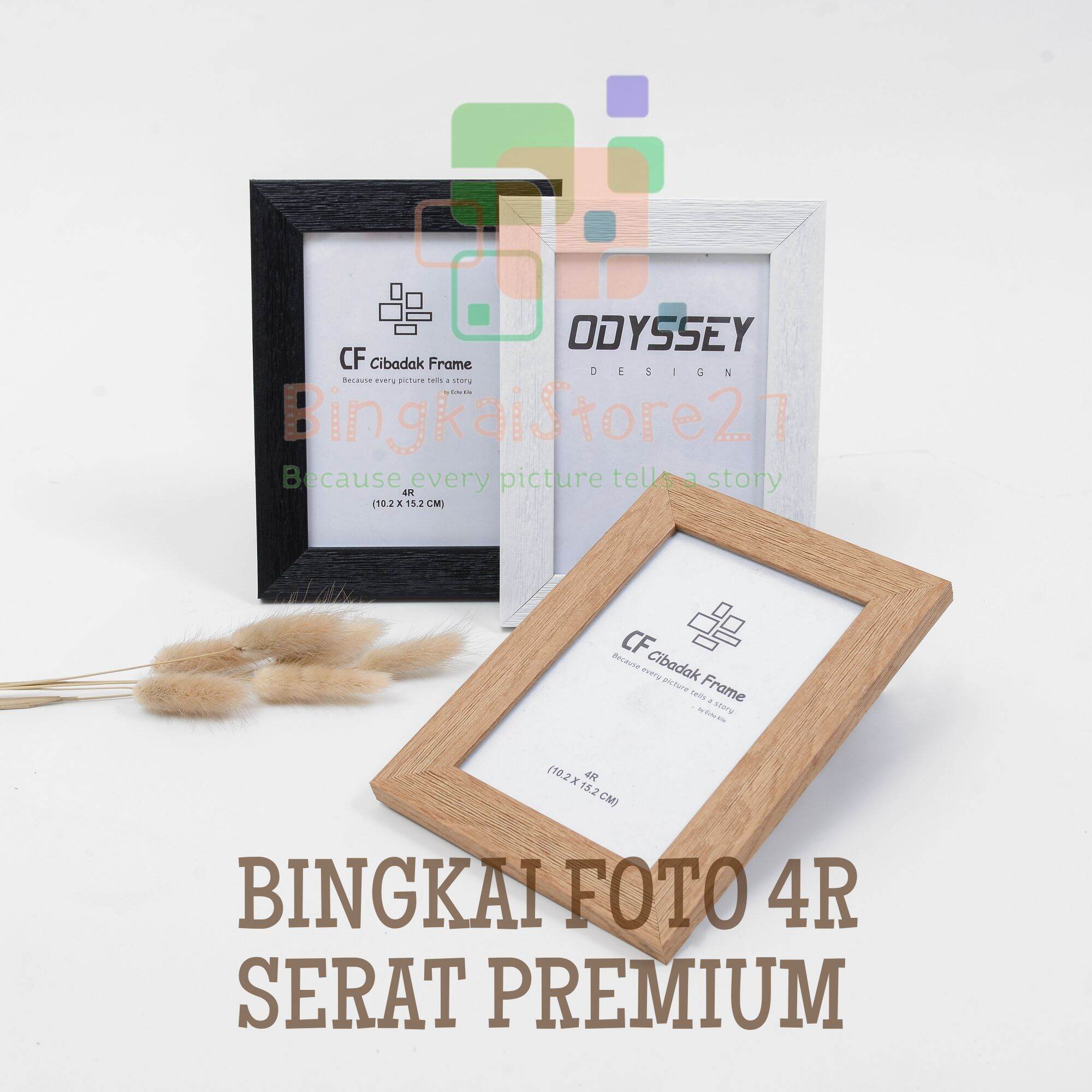 Bingkai Foto 4r minimalis / Frame Foto / Figura 4 R ( 10 x 15 )SERAT ...