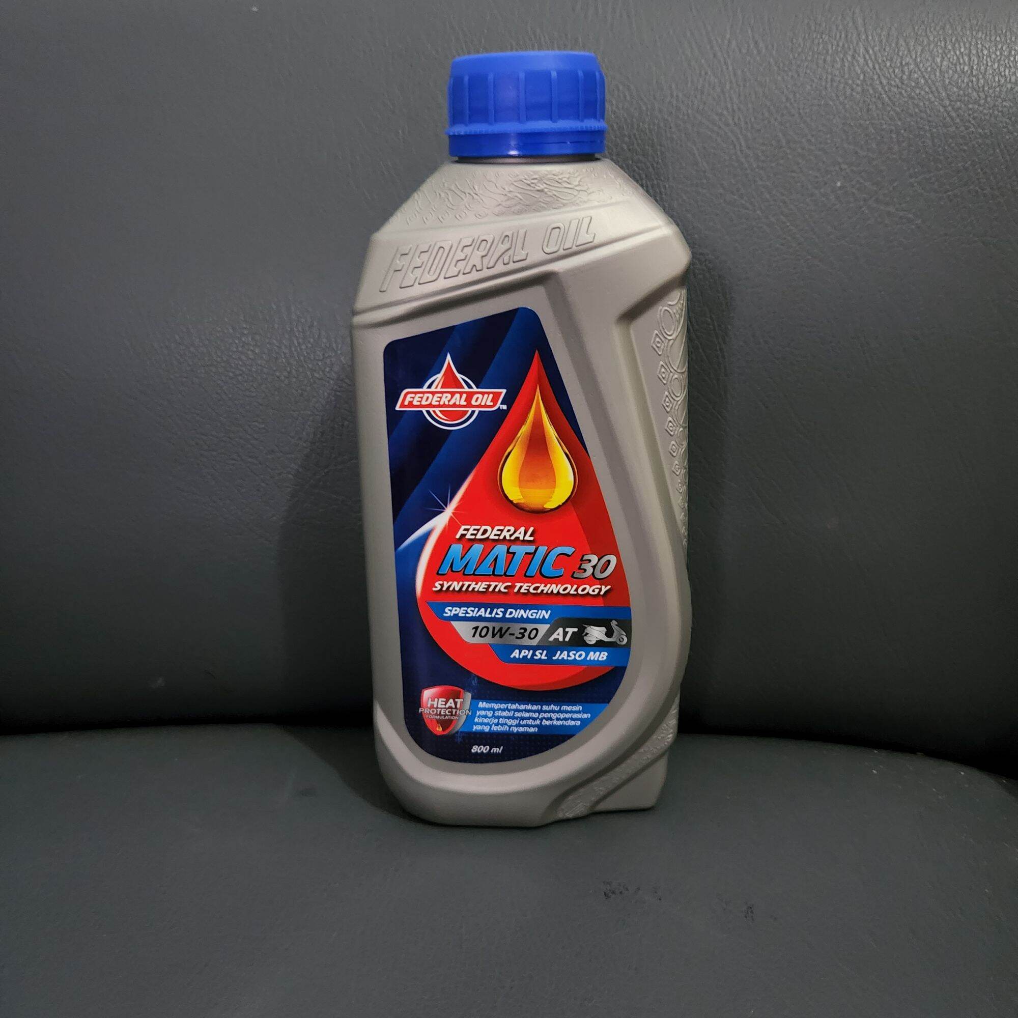 Oli Mesin Oil Motor Federal Matic AT 0.8L 800ml ECOMAXX | Lazada Indonesia