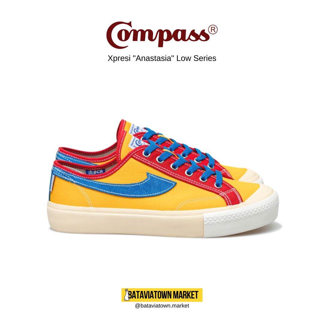 SEPATU COMPASS GAZELLE XPRESI "ANASTASIA" LOW SERIES | Lazada Indonesia