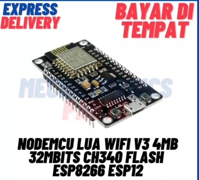 nodemcu esp8266 ada yang siap pakai | Lazada Indonesia