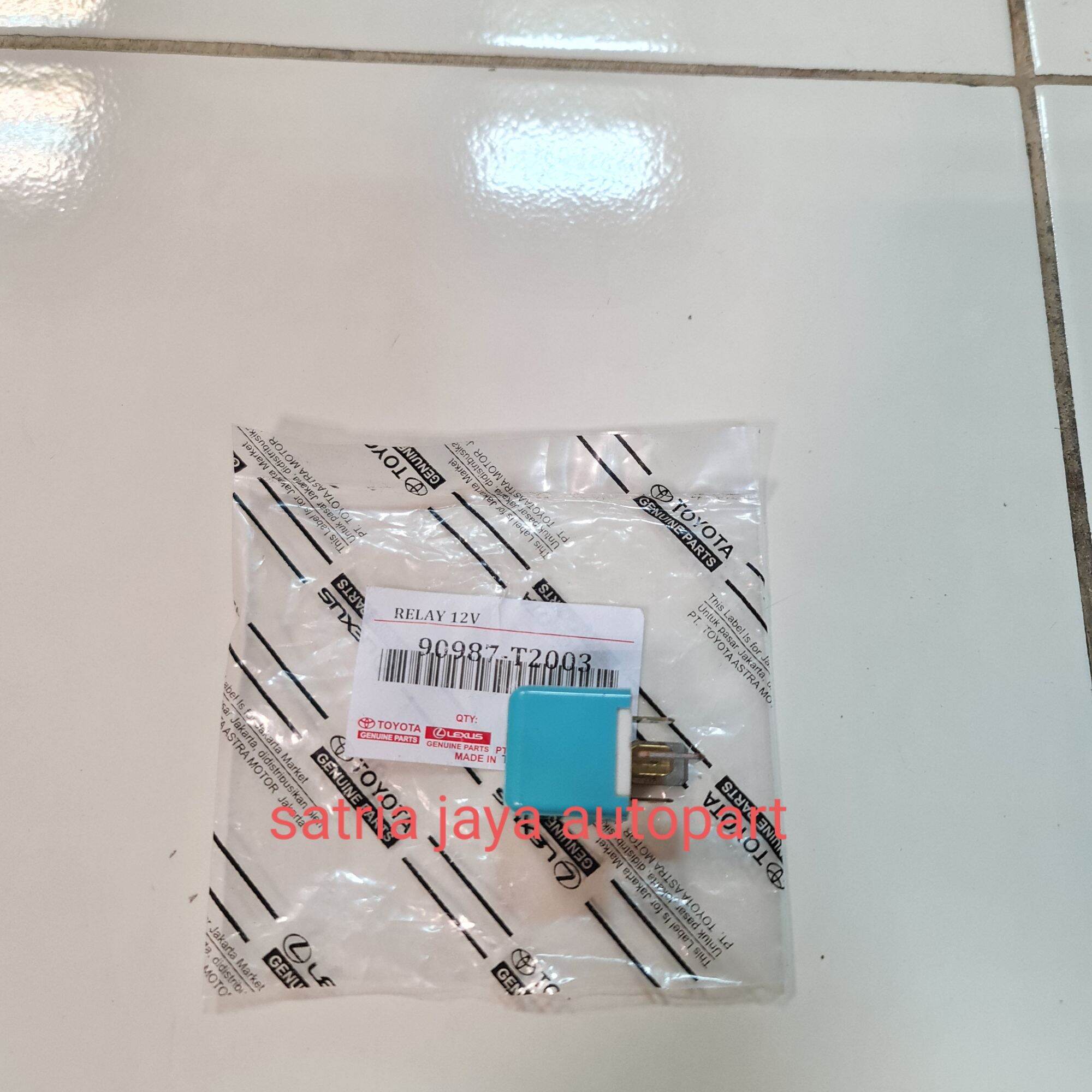 RELAY LAMPU 12V VOLT KAKI 5 TOYOTA INNOVA AVANZA FORTUNER HT130 ...