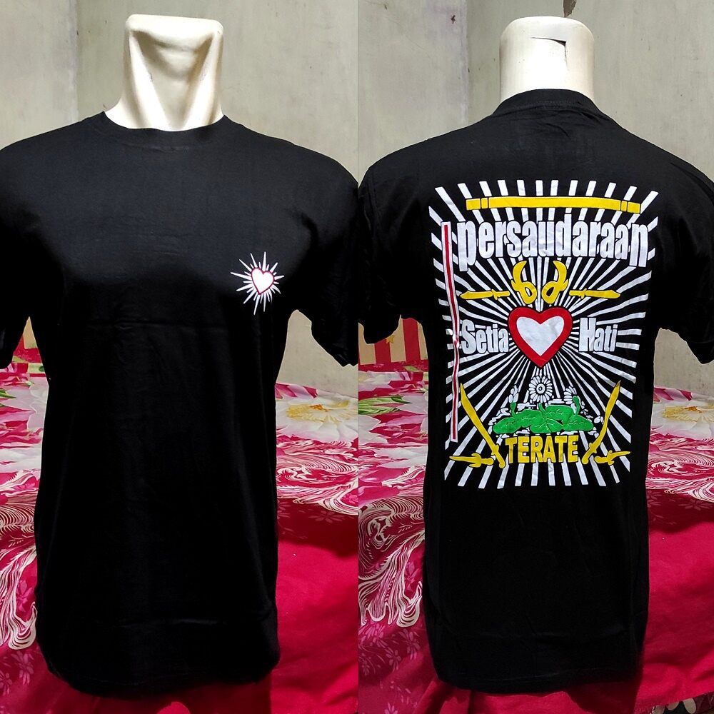 kaos PENCAK SILAT PSHT Lambang CEWEK COWOK- COD/BAYAR DITEMPAT) Kaos ...