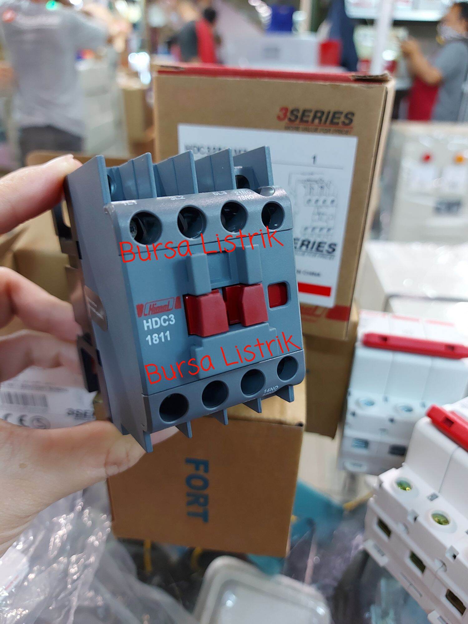 Kontaktor Himel HDC3-12 MAGNETIC CONTACTOR setara Lc1d12 | Lazada Indonesia