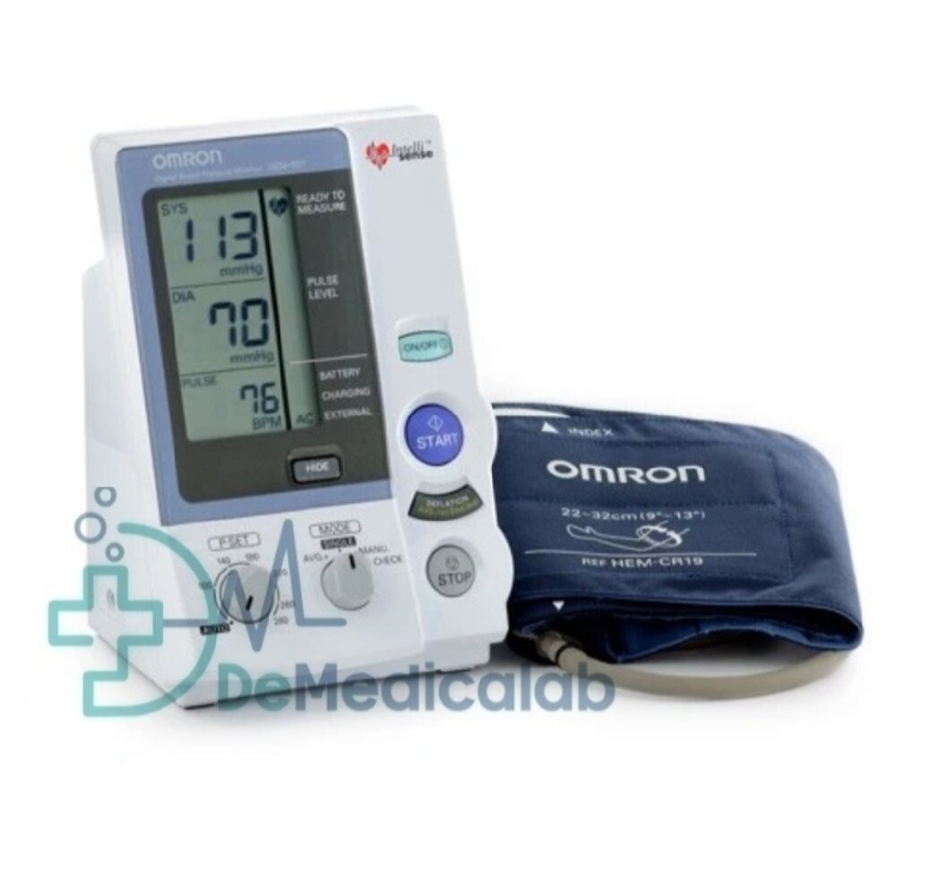 Omron Profesional Tensimeter Digital Desk Table Tensi Meja HEM 907 ...
