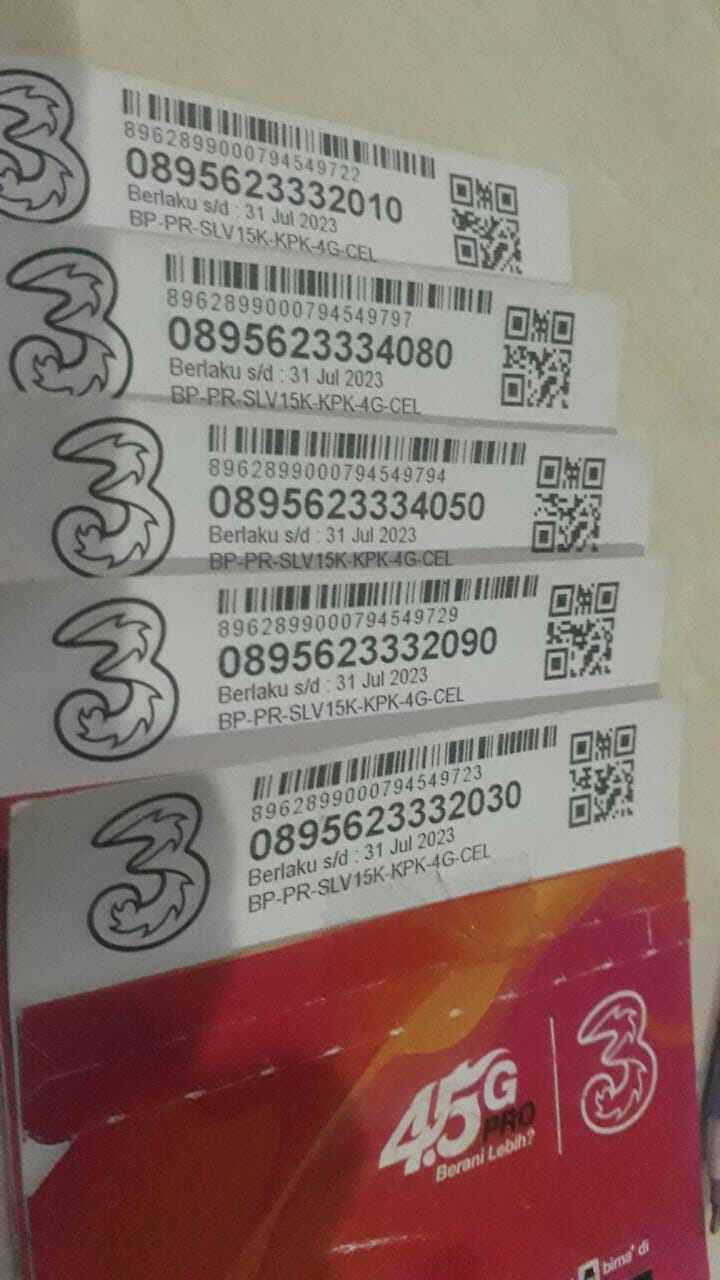 Perdana tri 3 three cantik | Lazada Indonesia