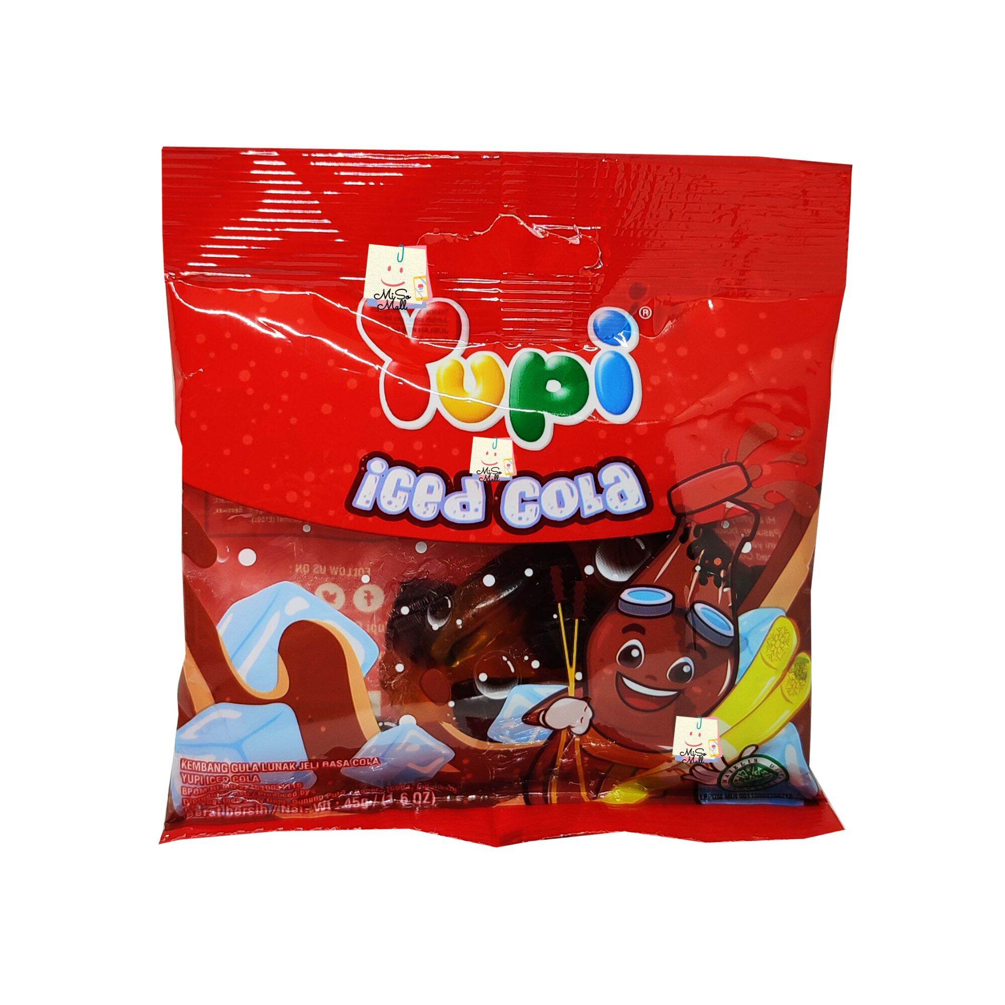 Yupi Iced Cola Mini Pack - 45gr | Lazada Indonesia