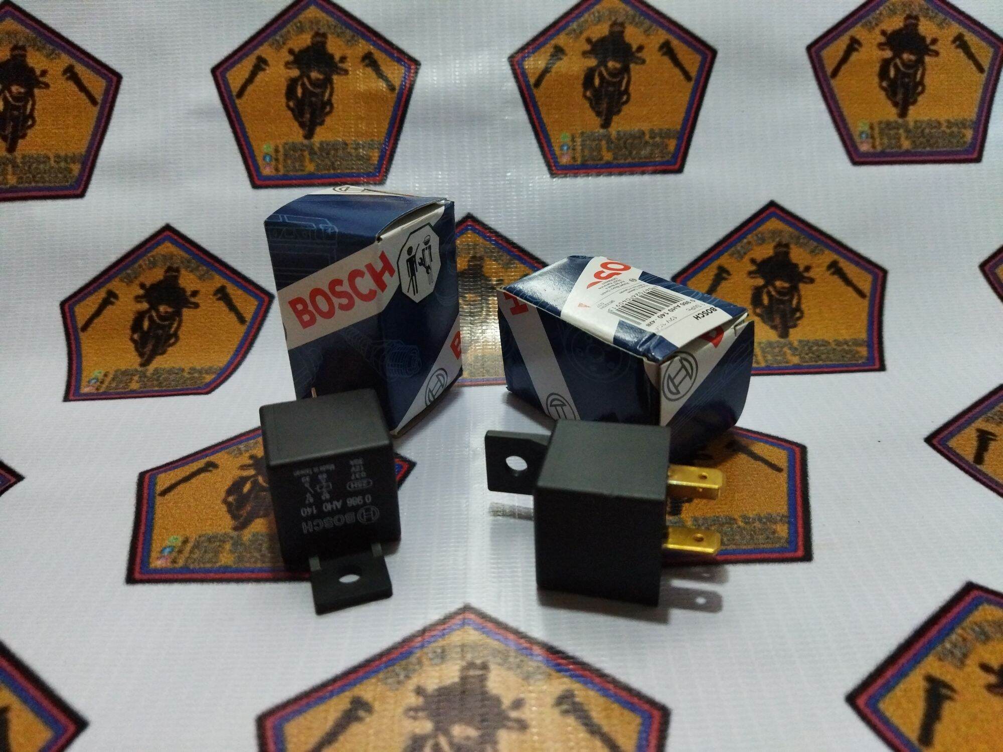 Relay 4 Kaki || Relay Bosch || Relay Motor || Relay Mobil | Lazada ...