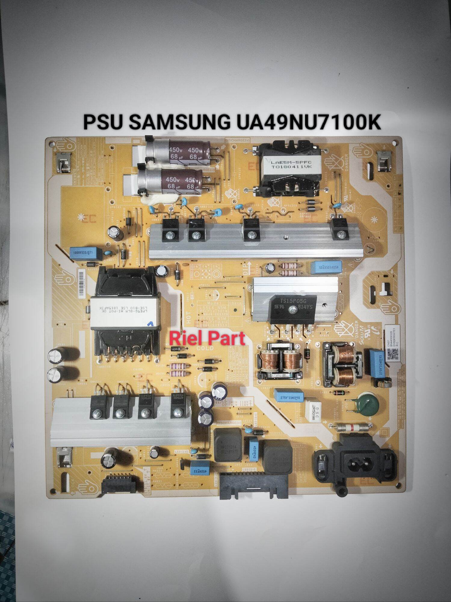PSU POWER SUPPLY REGULATOR TV LED SMART SAMSUNG UA49NU7100K UA49NU7100 ...