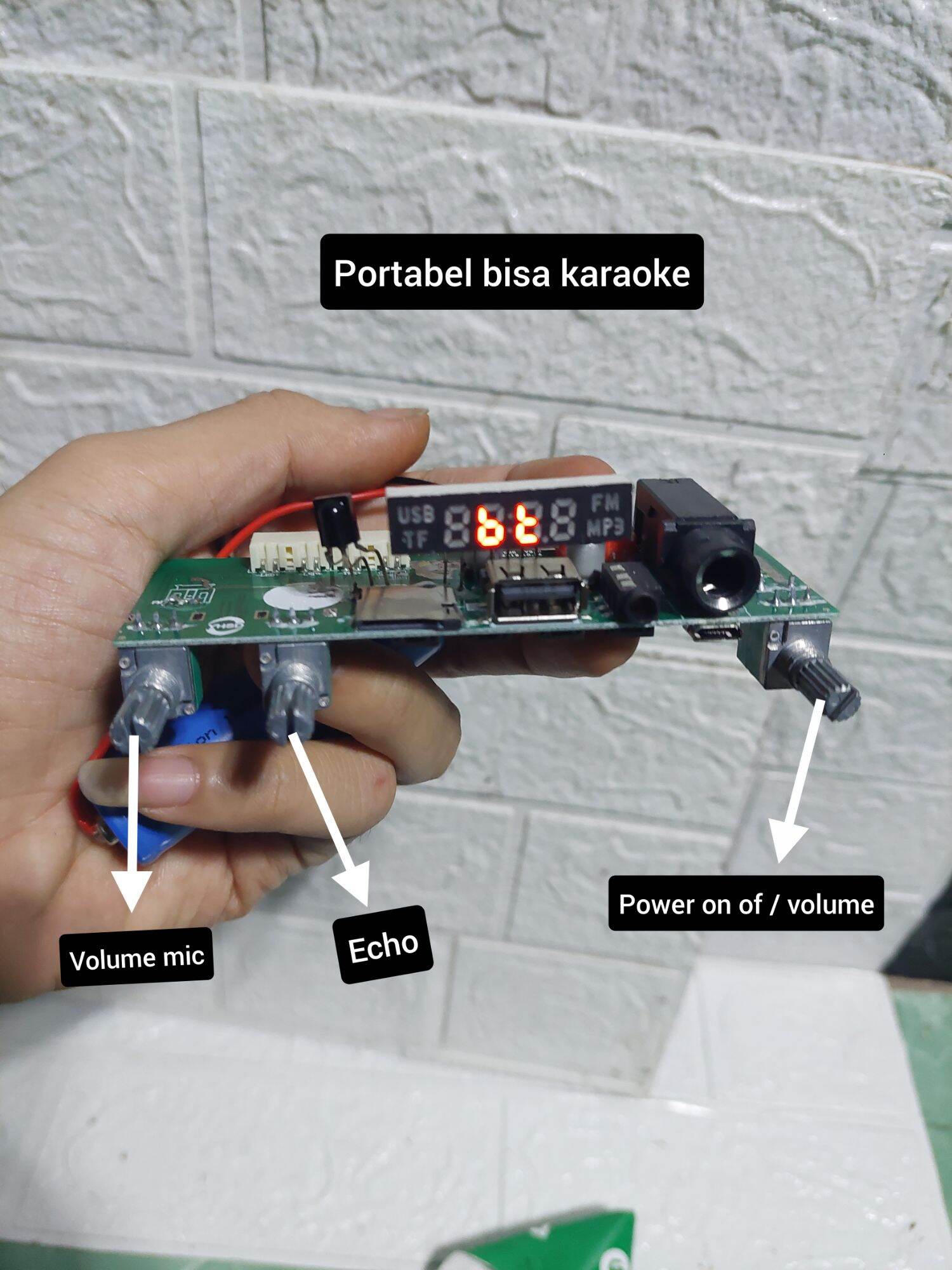 Module mesin mp3 musik box portabel salon bluetooth plus radio FM ...