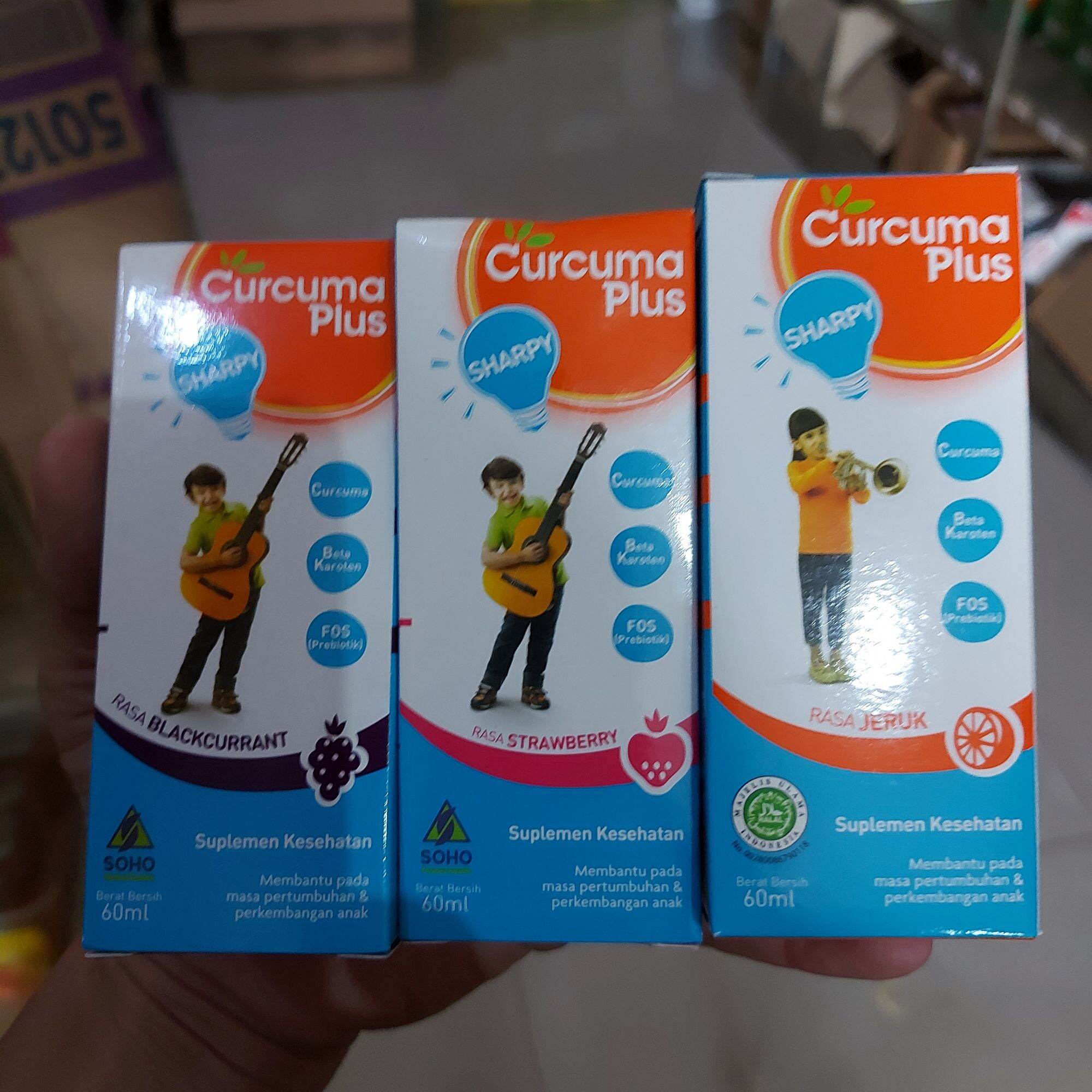 curcuma plus sharpy 60ml | Lazada Indonesia