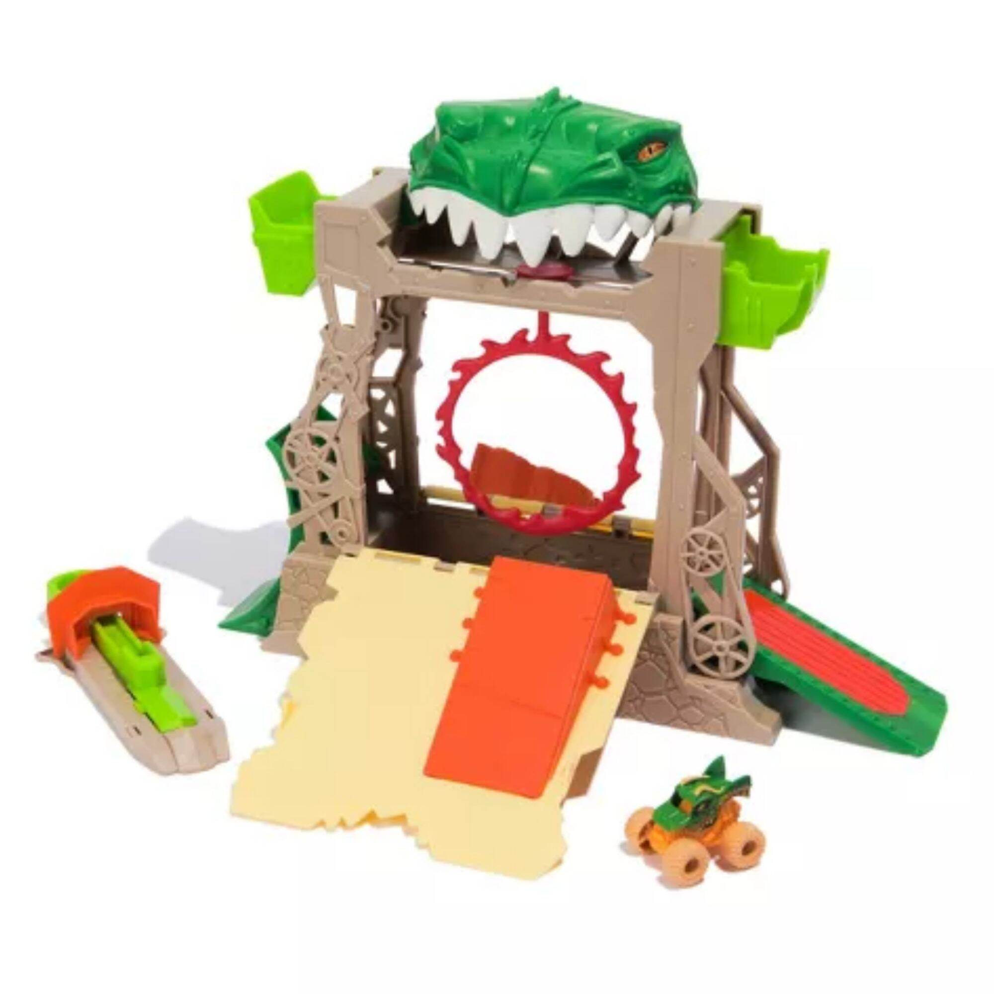 Hot wheels monster jam mini jams dragon dungeon of doom playset ...