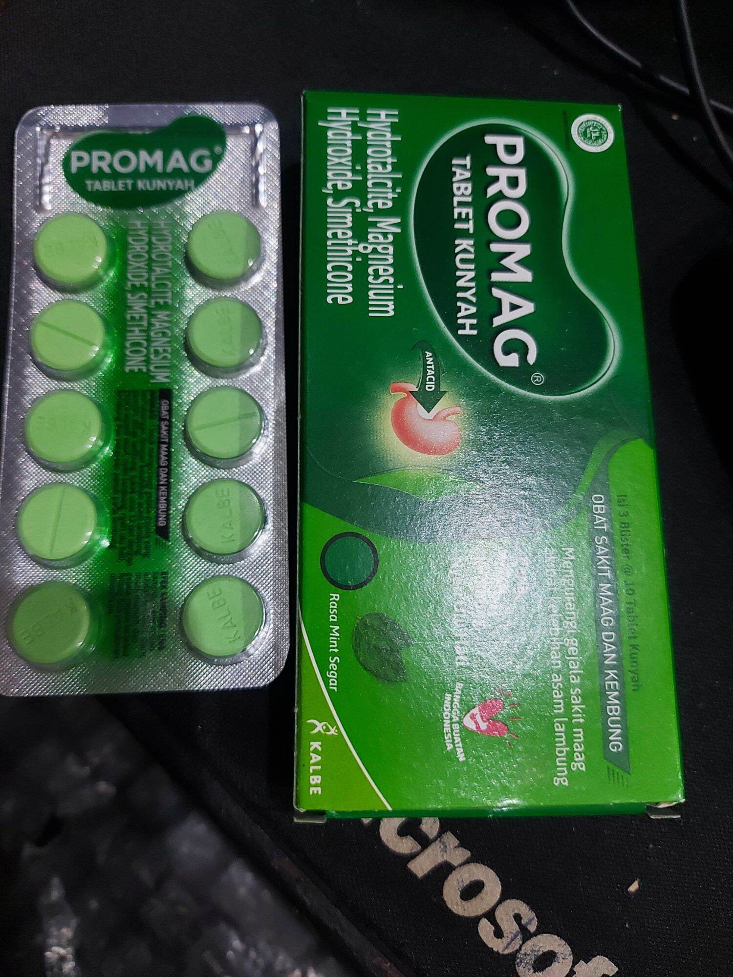 promag tablet 1pak isi 4 kotak/12 strip | Lazada Indonesia