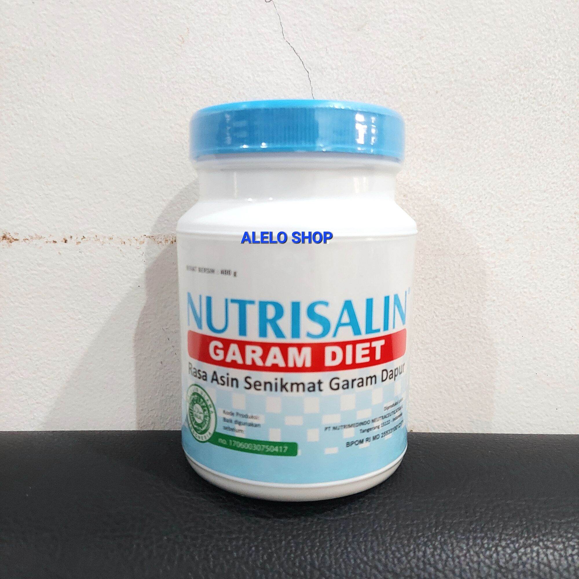 Nutrisalin garam diet 400gr garam rendah natrium 400 gr garam dapur ...