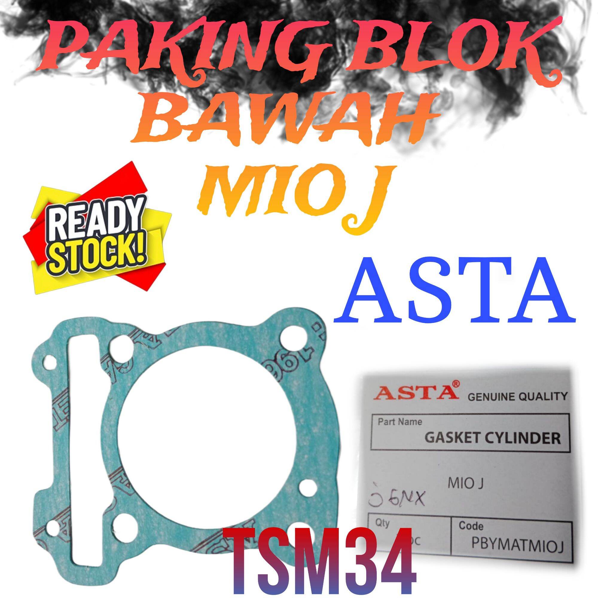 paking perpak gasket blok Mio j soul GT x ride ( 54P ) ASTA | Lazada Indonesia