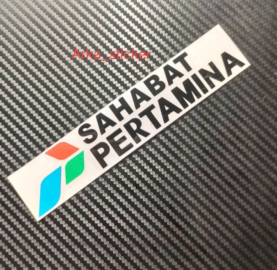 STICKER SAHABAT PERTAMINA UKURAN 3,5X15CM | Lazada Indonesia