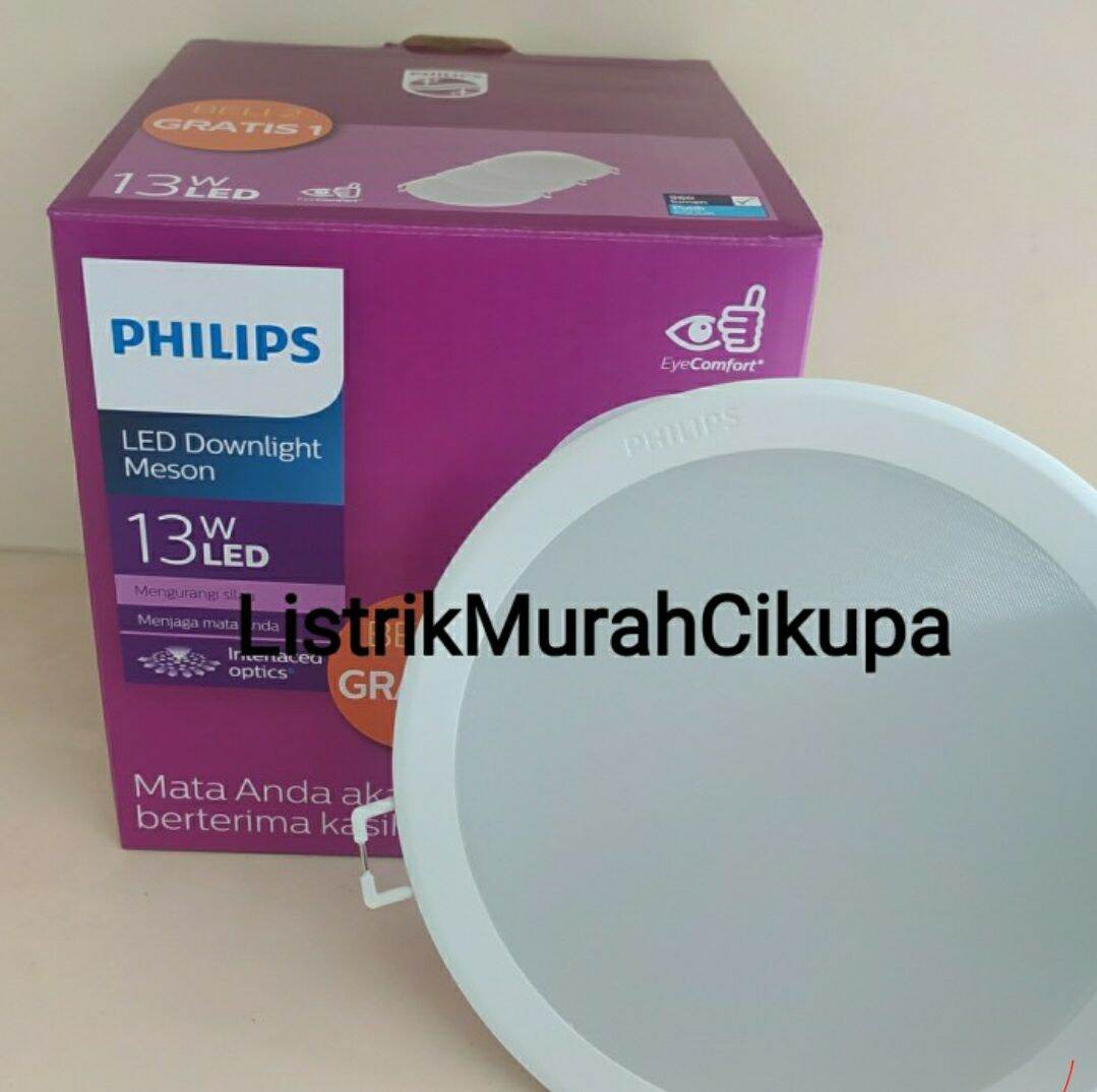 PHILIPS DOWNLIGHT LED MESON 125 13W 13Watt 59464 Putih 6500k | Lazada ...