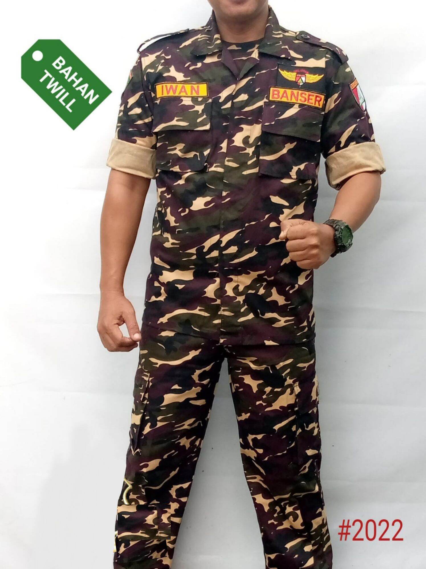 Seragam Pdl Banser Nasional Bahan Twill | Lazada Indonesia