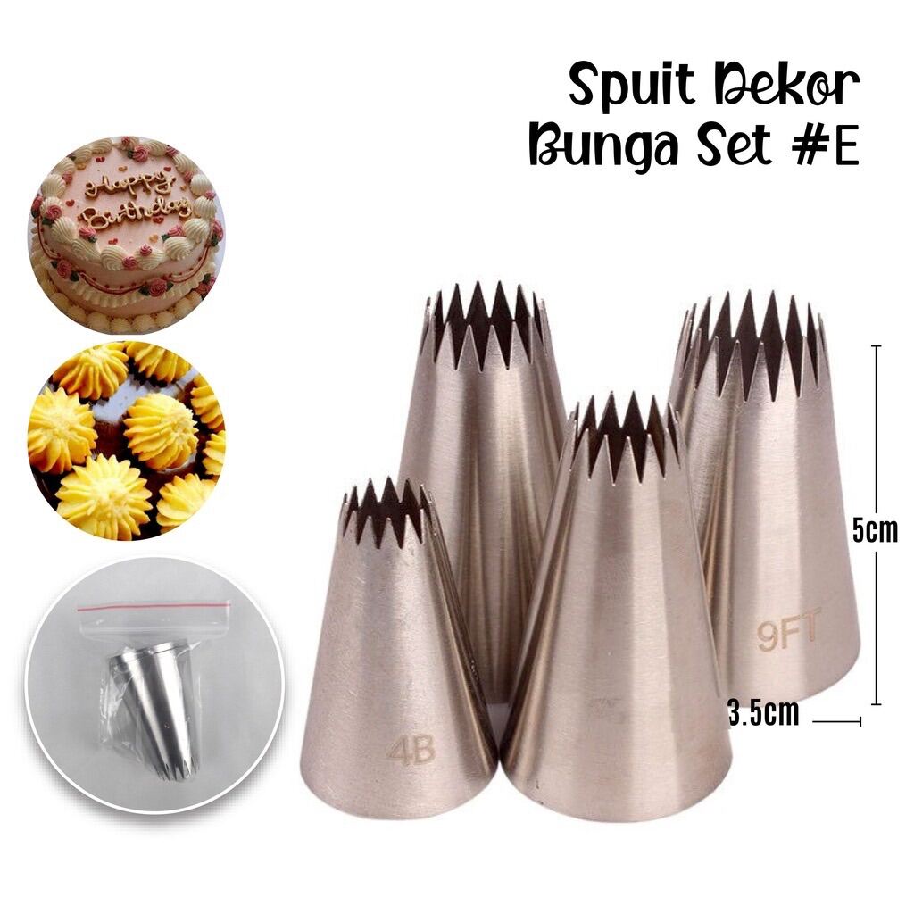 Spuit Curos Spuit Cake 4B 5FT 7FT 9FT | Lazada Indonesia