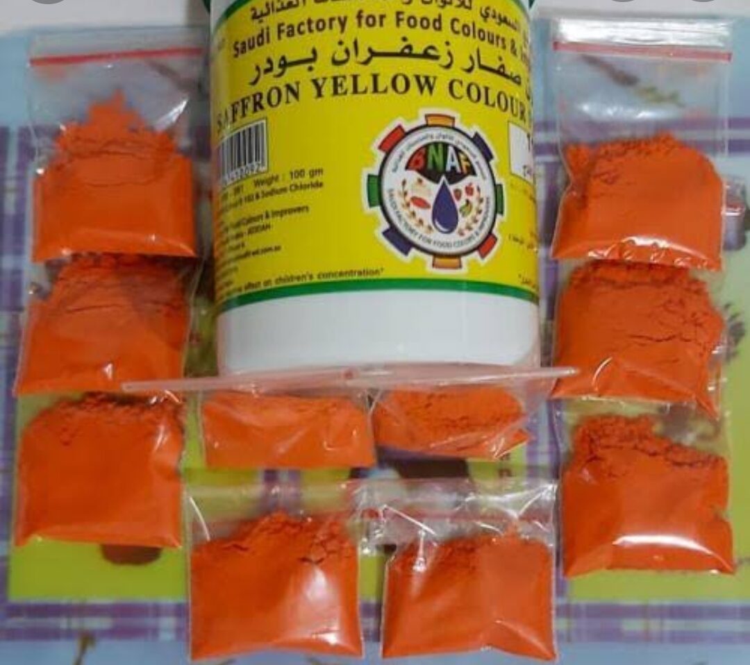 SAFRON YELLOW COLOUR REPACKING 5GR | Lazada Indonesia