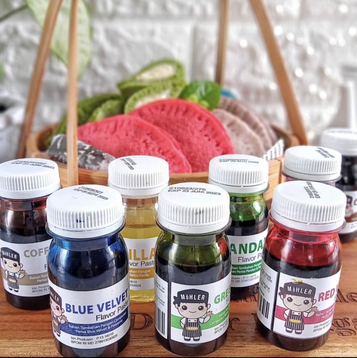 MOHLER Pasta Perisa Pewarna 60gr - 63 MACAM RASA | Lazada Indonesia