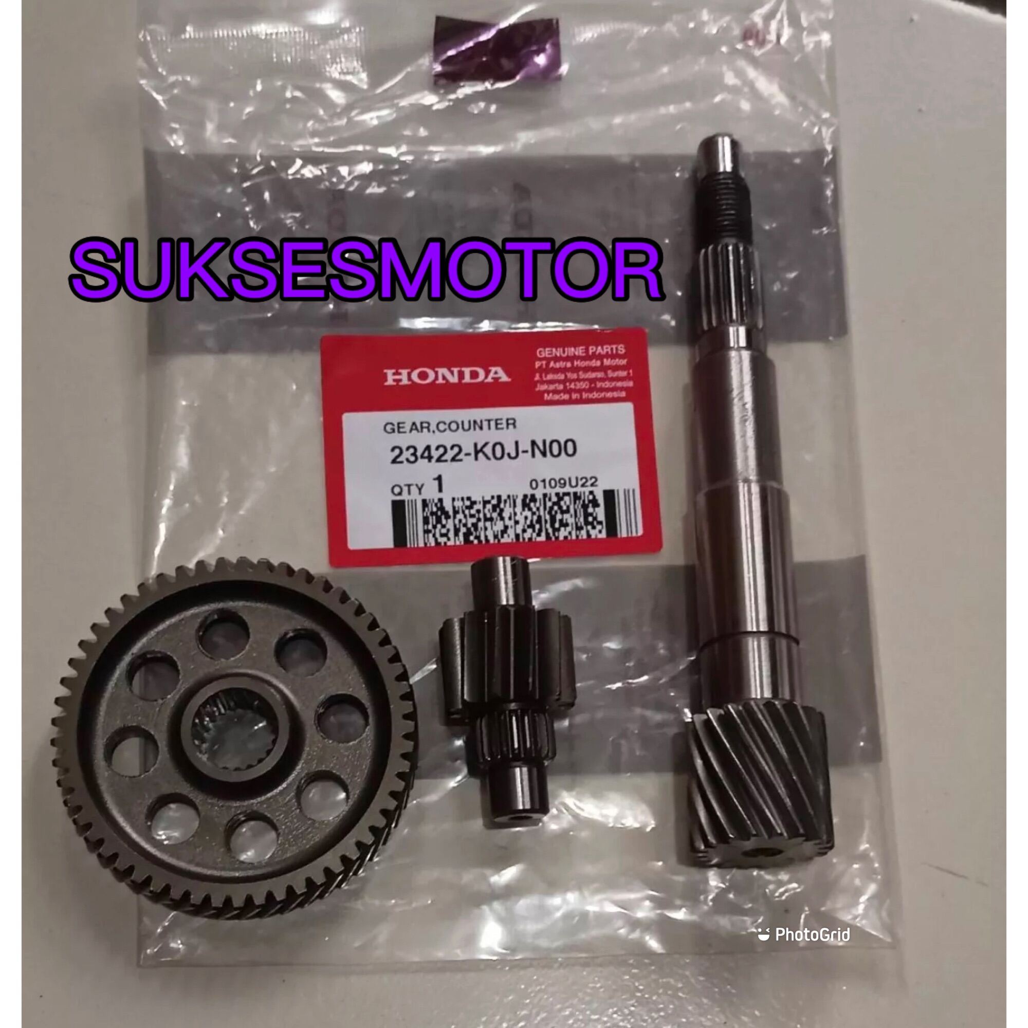 GIGI GEAR RASIO GARDAN SET AS PULLY GENIO BEAT LED DELUXE HONDA AHM ...