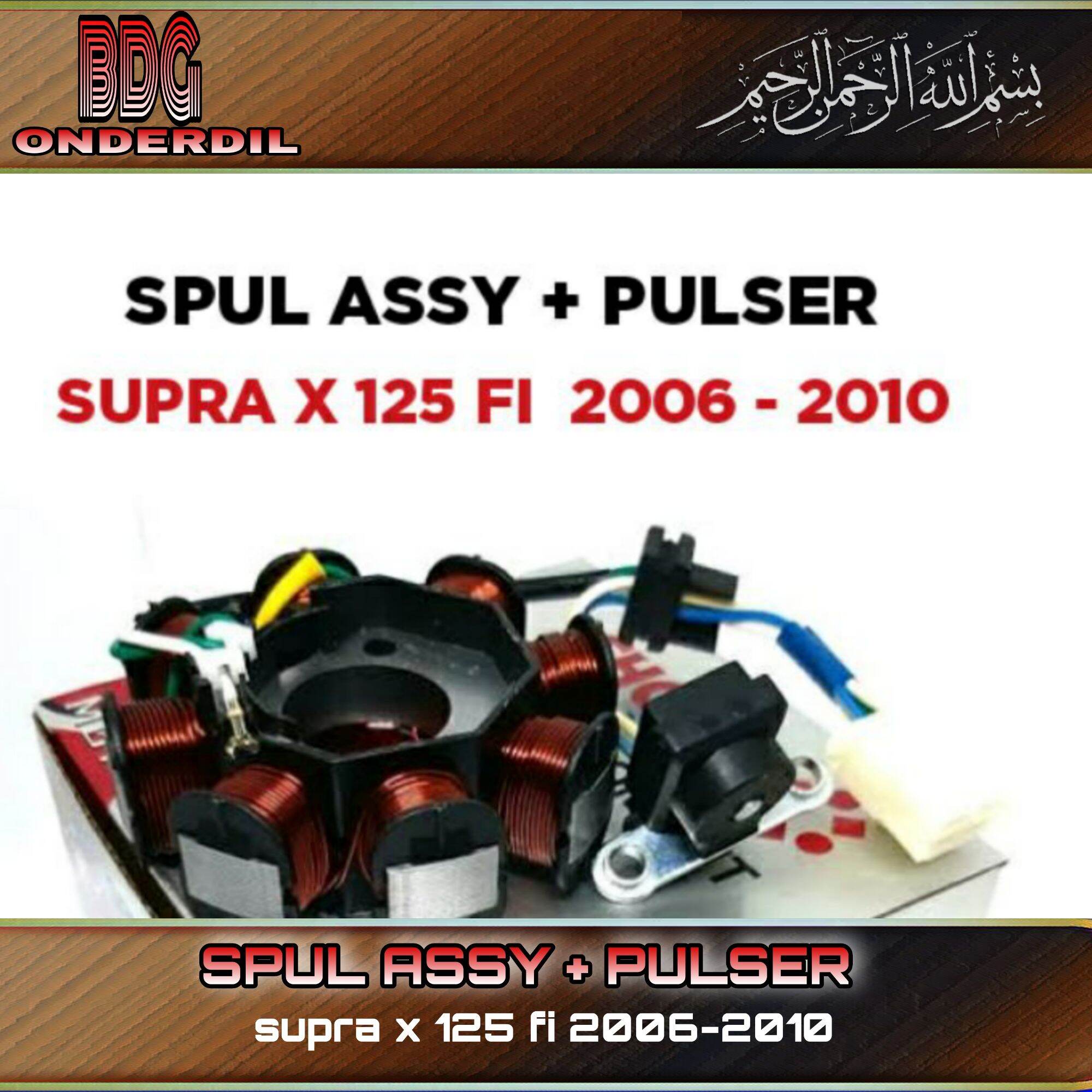 Spul Assy + Pulser Supra X 125 FI 2006 2007 2008 2009 2010 / 1 Set ...