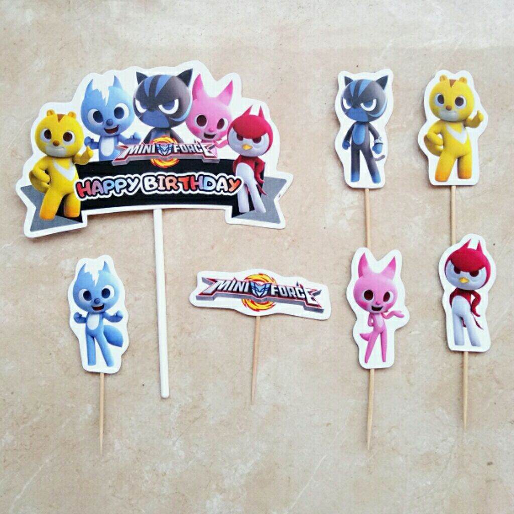 topper toper hiasan tusukan kue cake ulang tahun happy birthday ...