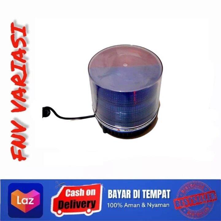Lampu Rotary Rotari HS 51012 Model Magnet Tempel 12V 24V Kuning Merah ...