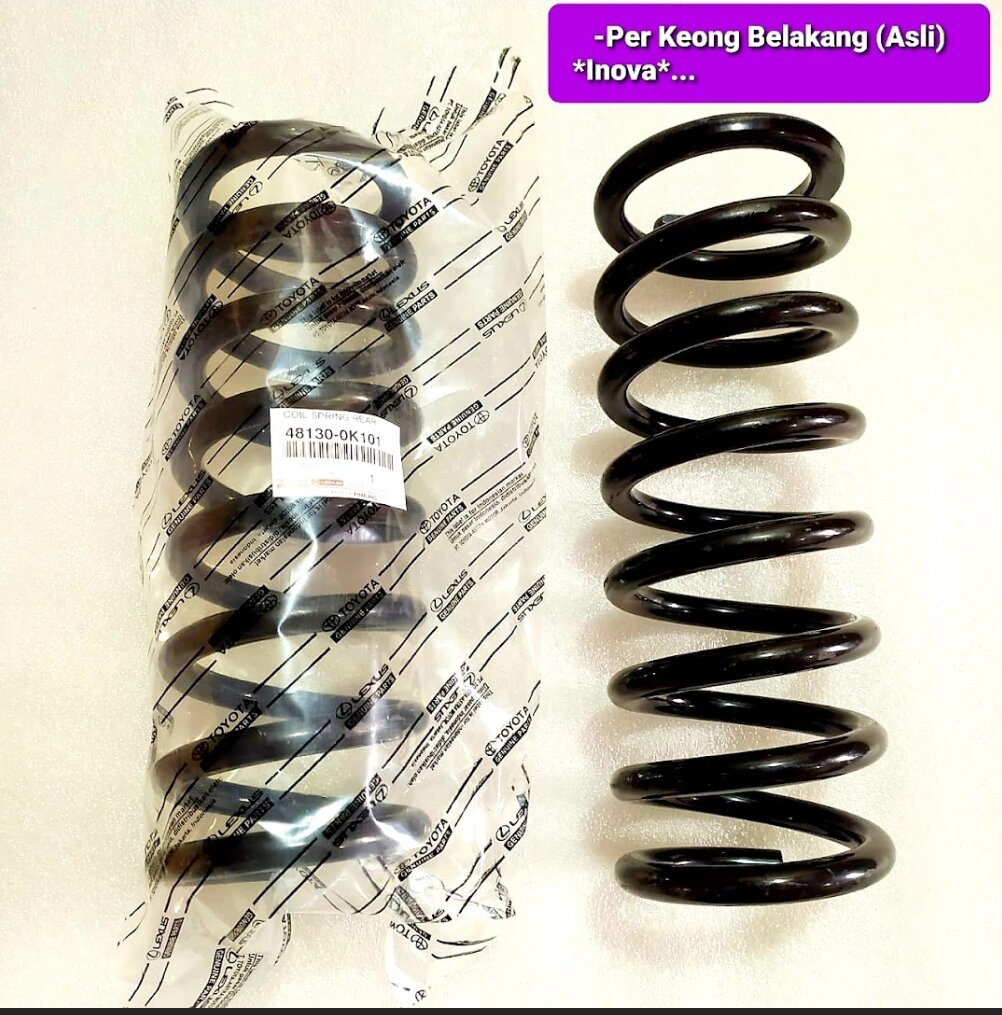 Per Keong Coil Spring Belakang Innova Reborn, Innova Diesel, Innova ...