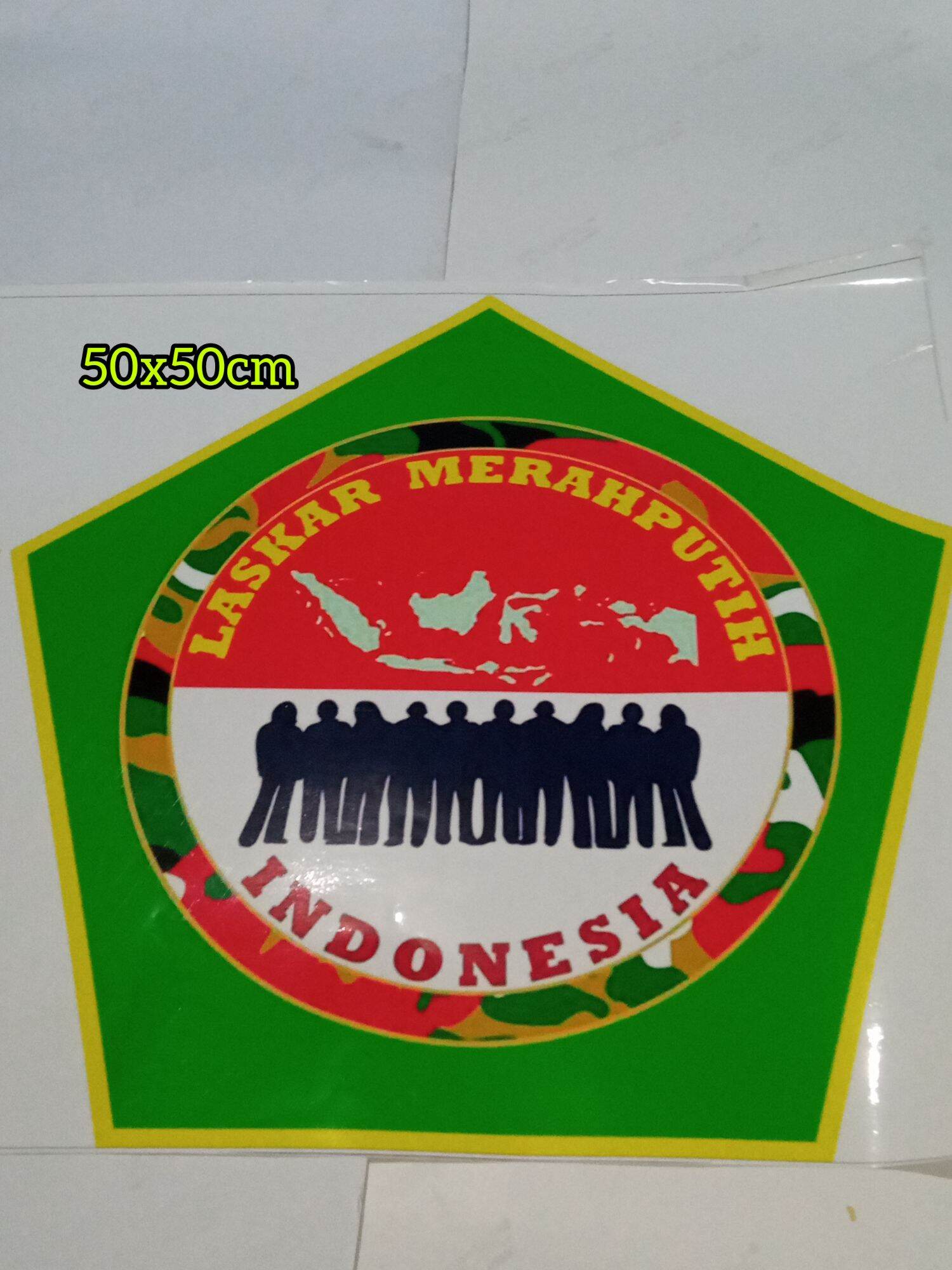 Stiker Laskar merah putih Logo | Lazada Indonesia
