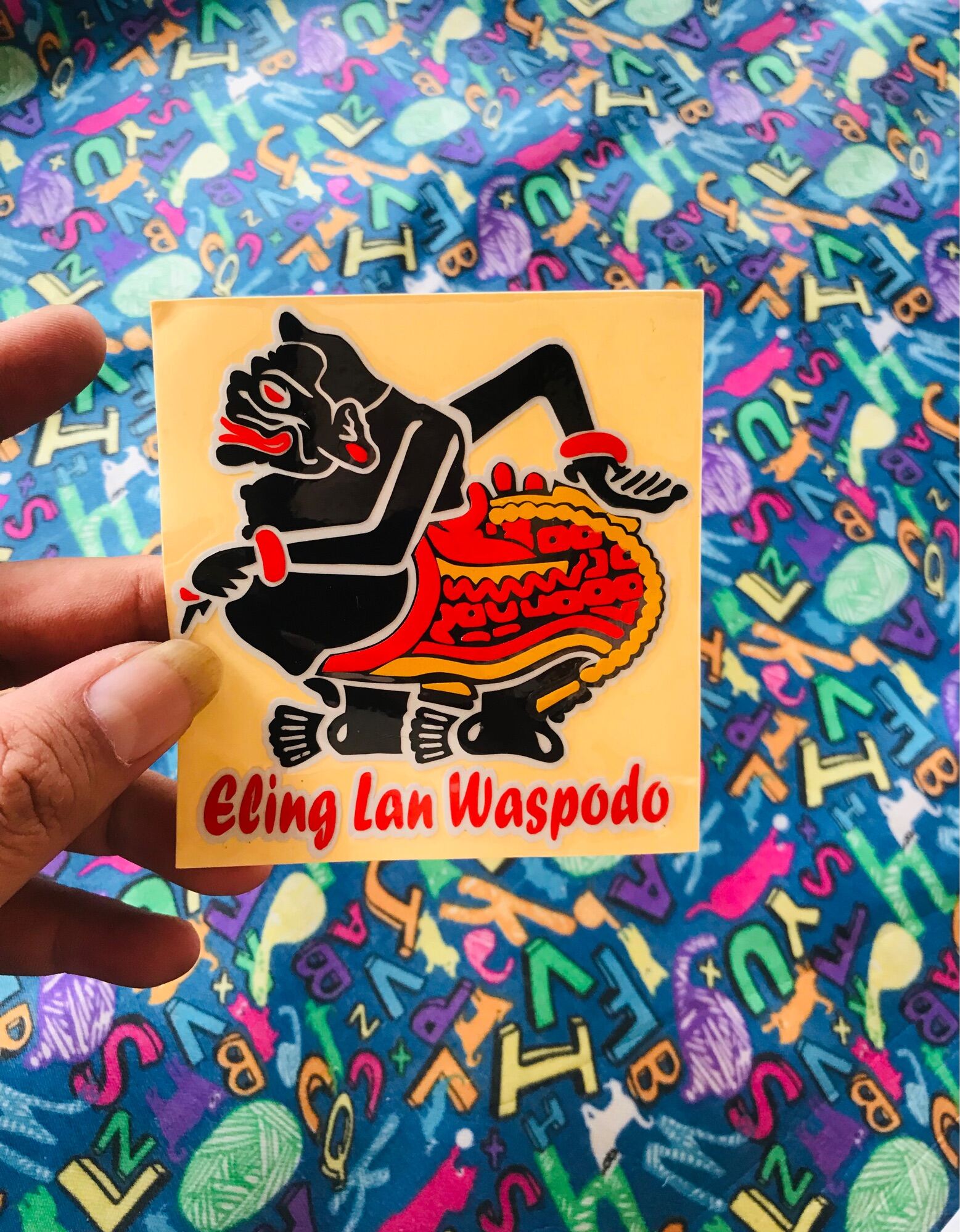Sticker Cutting Wayang Semar | Lazada Indonesia